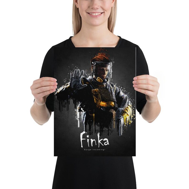 Finka Rainbow Six Siege Poster | High-quality Gaming Wall Art ...