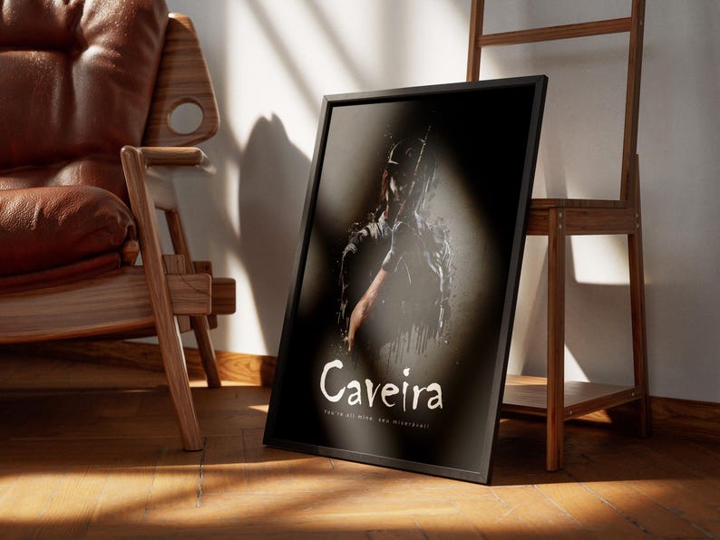 Caveira Rainbow Six Siege Poster | High-quality Gaming Wall Art ...