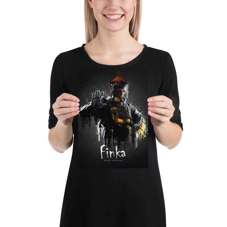 Finka Rainbow Six Siege Poster | High-quality Gaming Wall Art ...