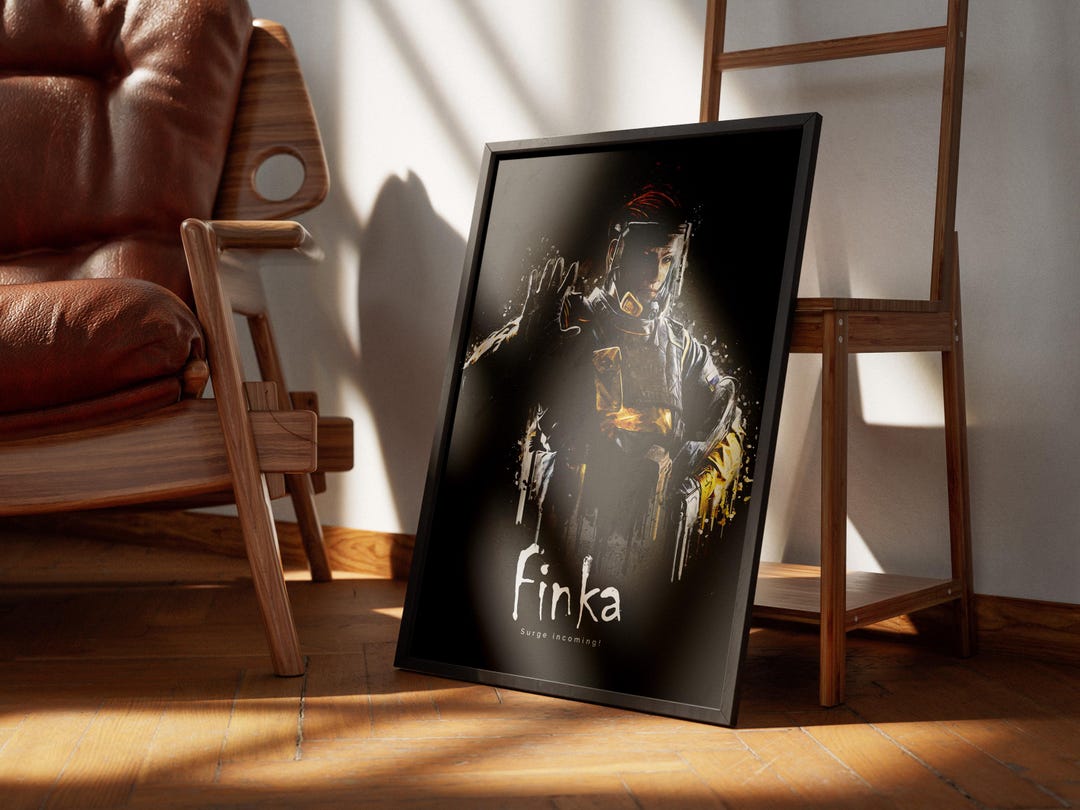Finka – Rainbow Six Siege Poster | Tactical Drip Art | FPS Gaming Wall ...