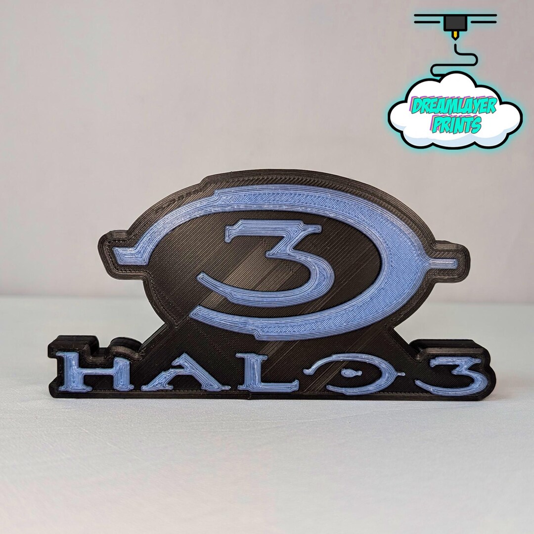 3D Printed Halo Wall/shelf Decor - Etsy