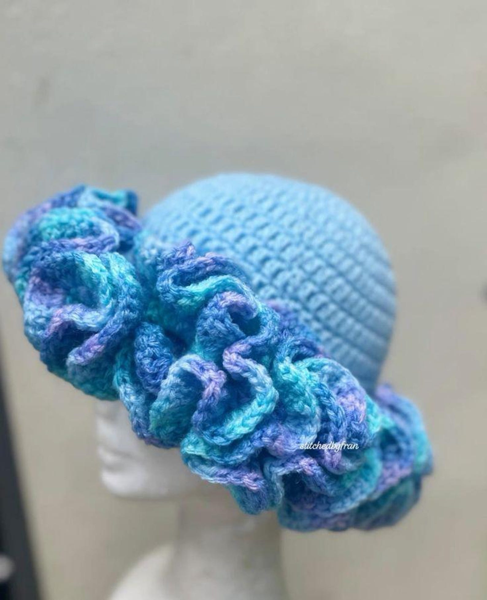 Crochet Massive Ruffle Hats - Etsy