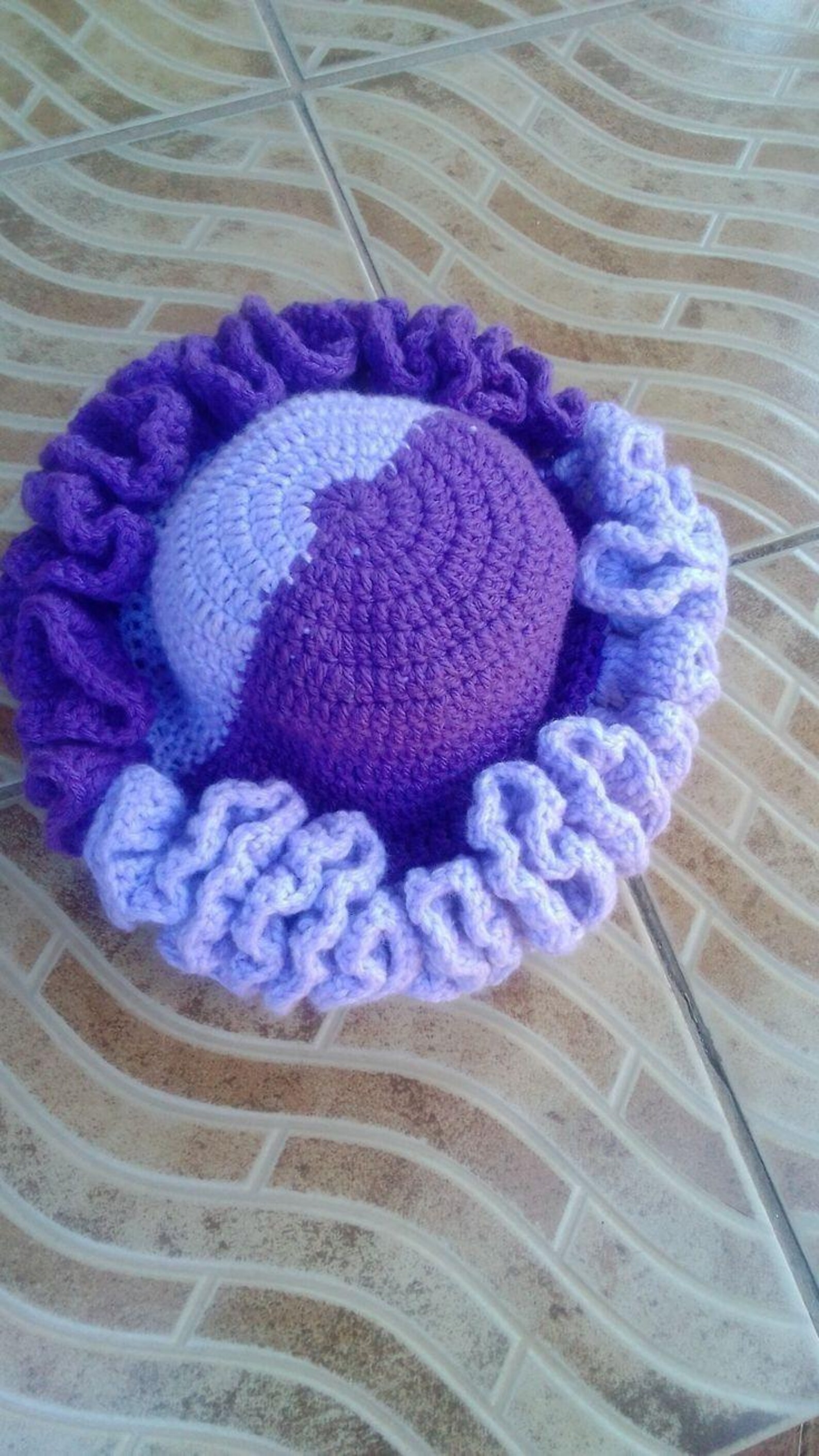 Crochet Massive Ruffle Hats - Etsy