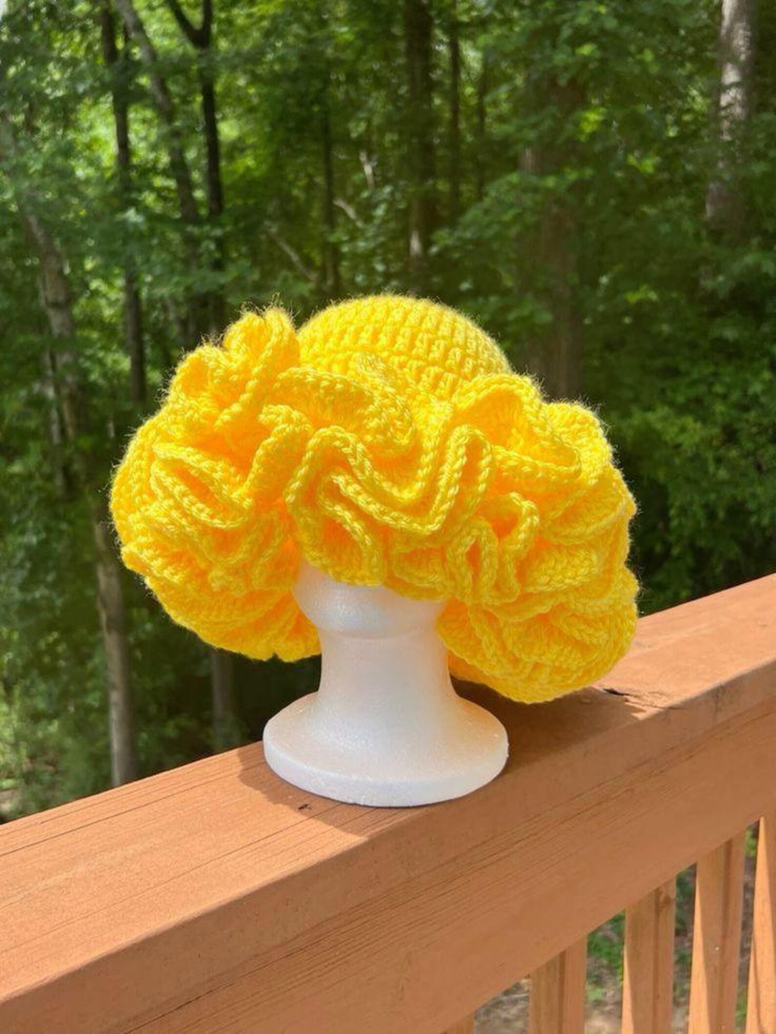 Crochet Massive Ruffle Hats - Etsy