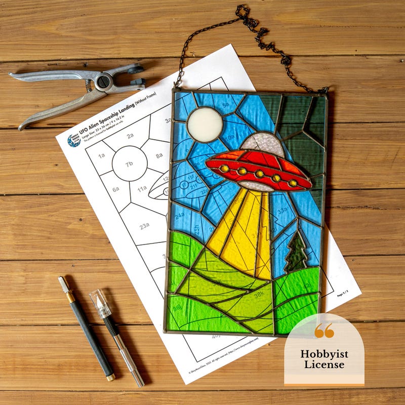 Nerd Stained Glass - Etsy