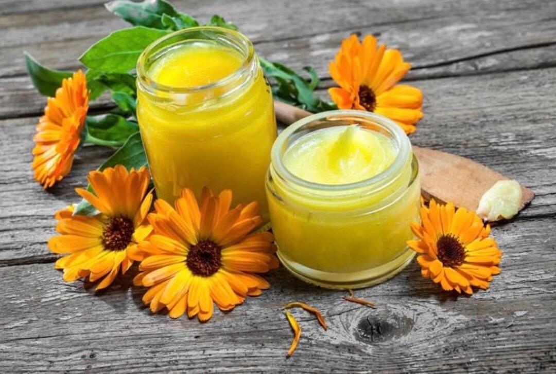 Herbal Organic Calendula & Elderflower Body Butter - Etsy