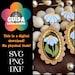 Framed Daisy Earrings SVG | Layered Laser Cut File for Glowforge ...