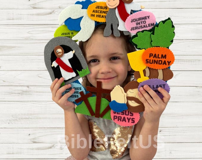 Last Supper Felt Set for Bible Felt Flannel Board Stories Easter - Etsy