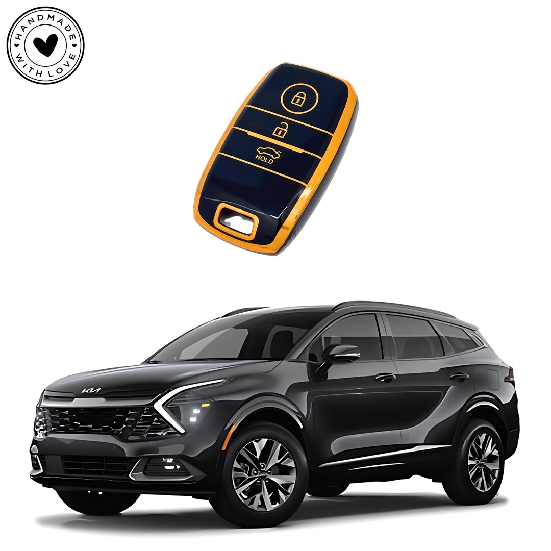 Handmade ABS Key Fob Cover – Premium Jack Knife Style Protector for KIA ...