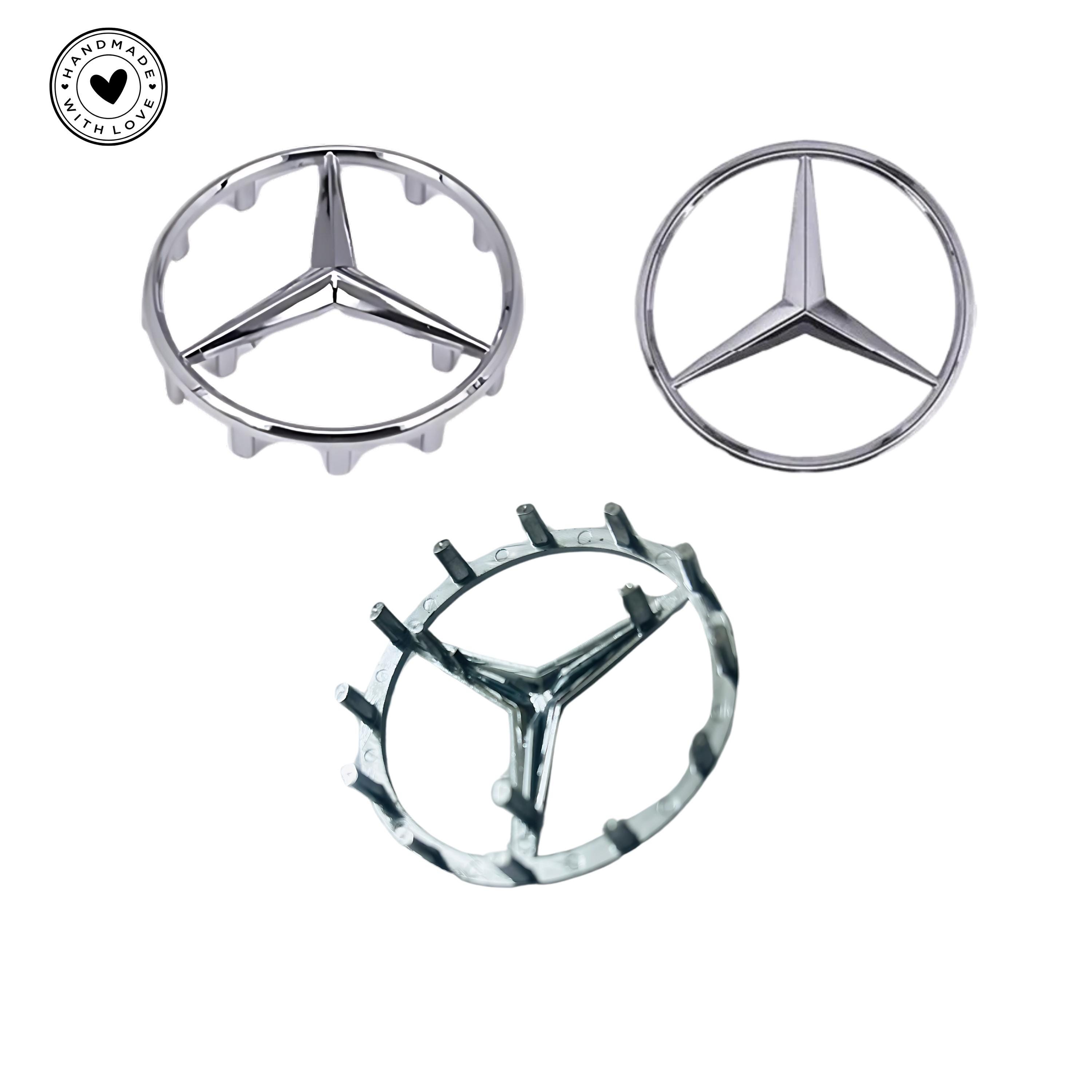 Mercedes Steering Wheel Emblem: 3D ABS Logo Badge - W205 W213 W167 - Etsy