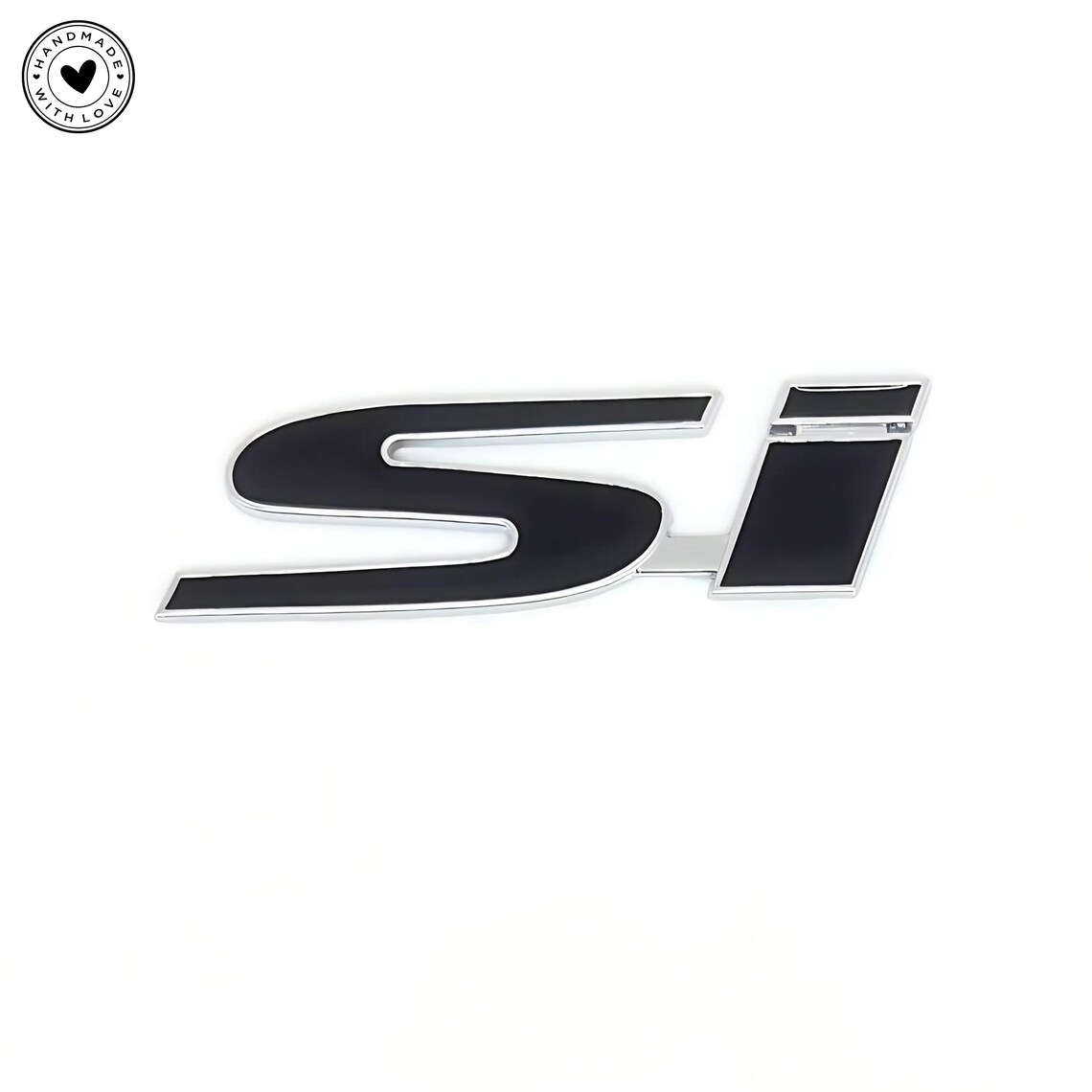 3D Metal Si Emblem Badge: Car Accessory Decal for Civic, Accord, Jazz ...
