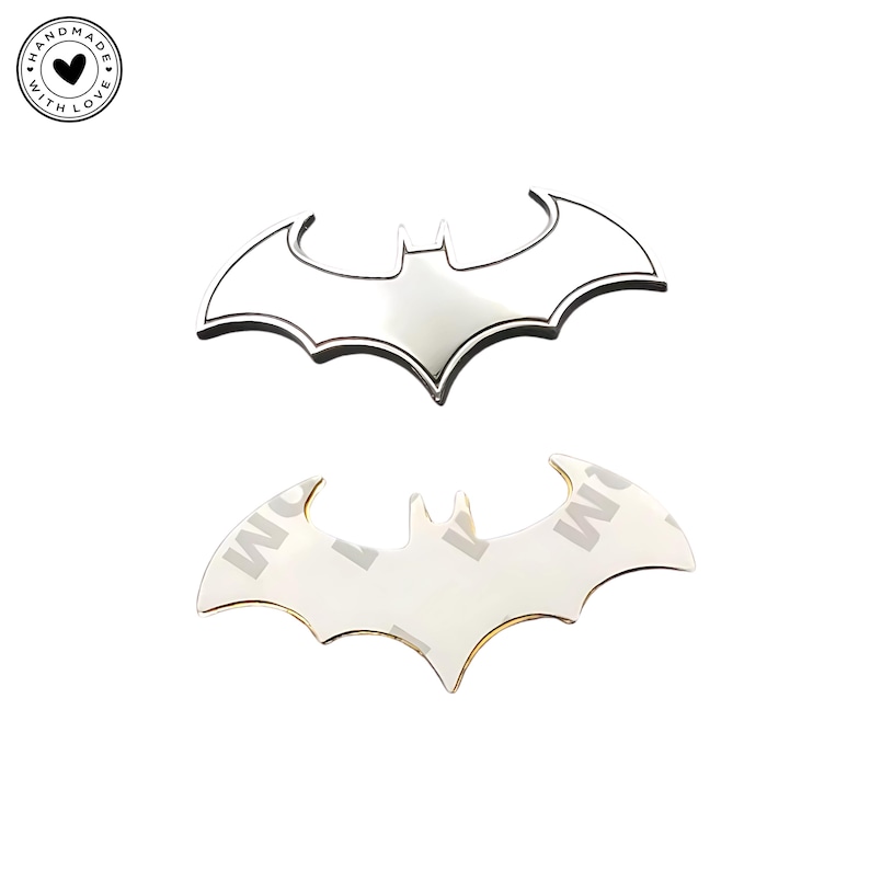 3D Bat Emblem Car Sticker: Universal Auto Badge Decal - Etsy