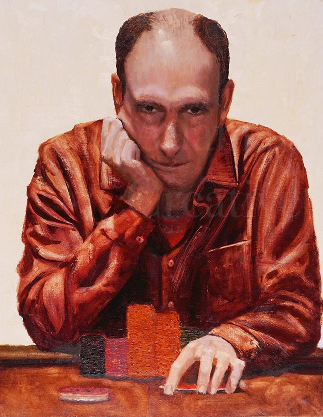 Poker | ERIC SEIDEL | Oil Painting | 20X16 | Oil on Linen | Toronto ...