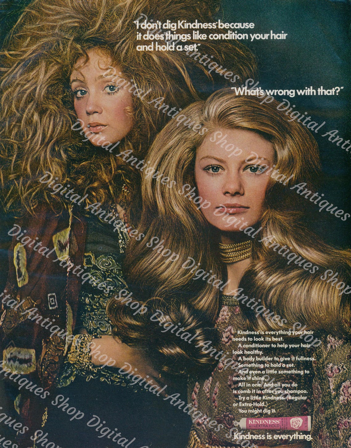 Vintage 1970s Hair Advertisements Set of 5 - Etsy