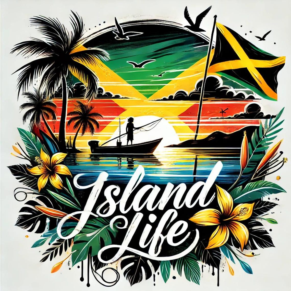 Jamaican Wall Art, Caribbean Art Prints, Jamaica Home Decor, Reggae ...