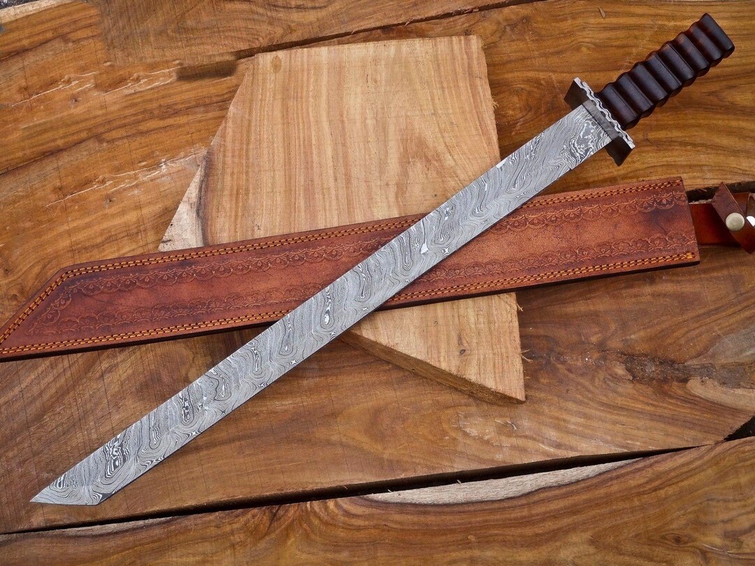 Handmade Damascus Steel Gladius Sword Replica: Roman Short Sword ...