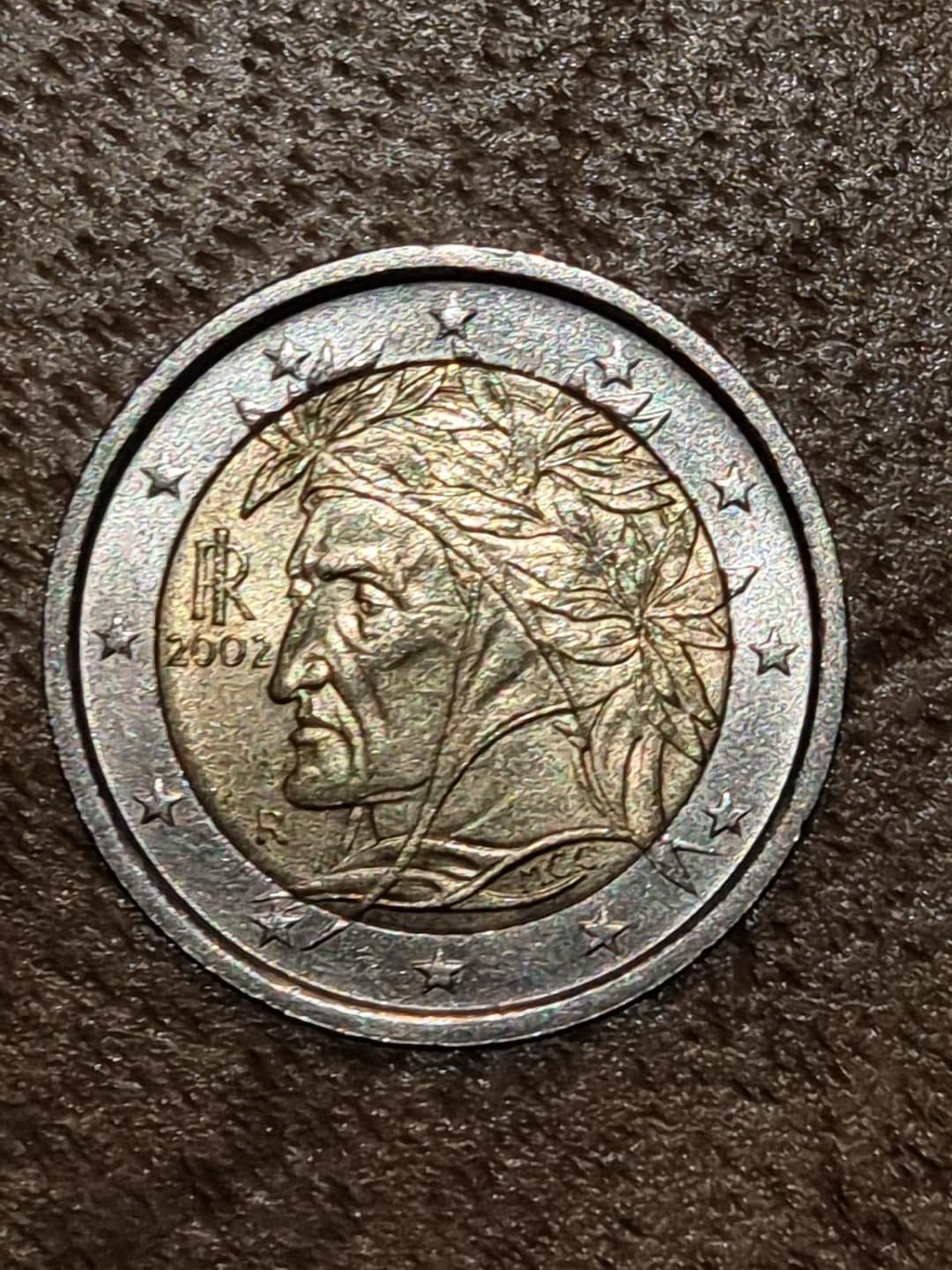 Rare Italian 2 Euro Coin 2002 With Dante - Etsy
