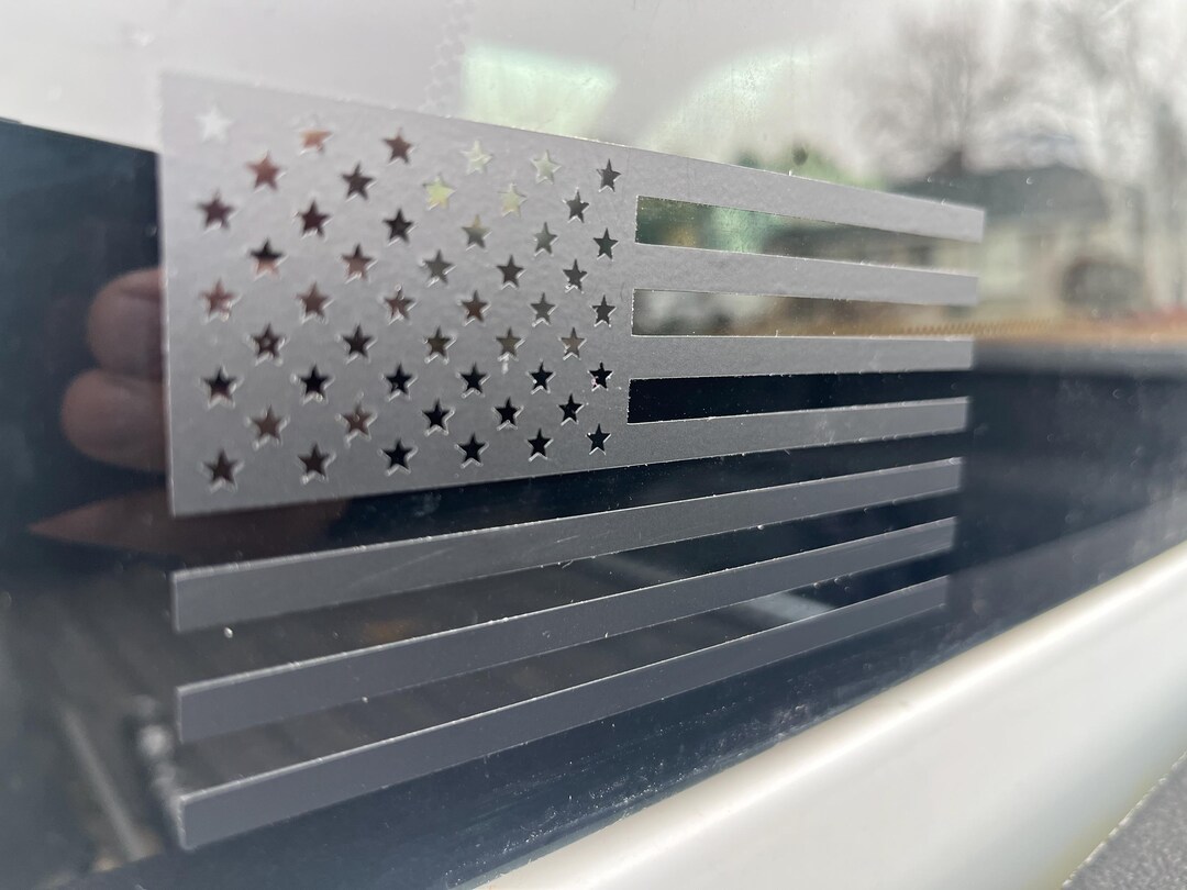 American Flag Window Sticker Decal - Etsy