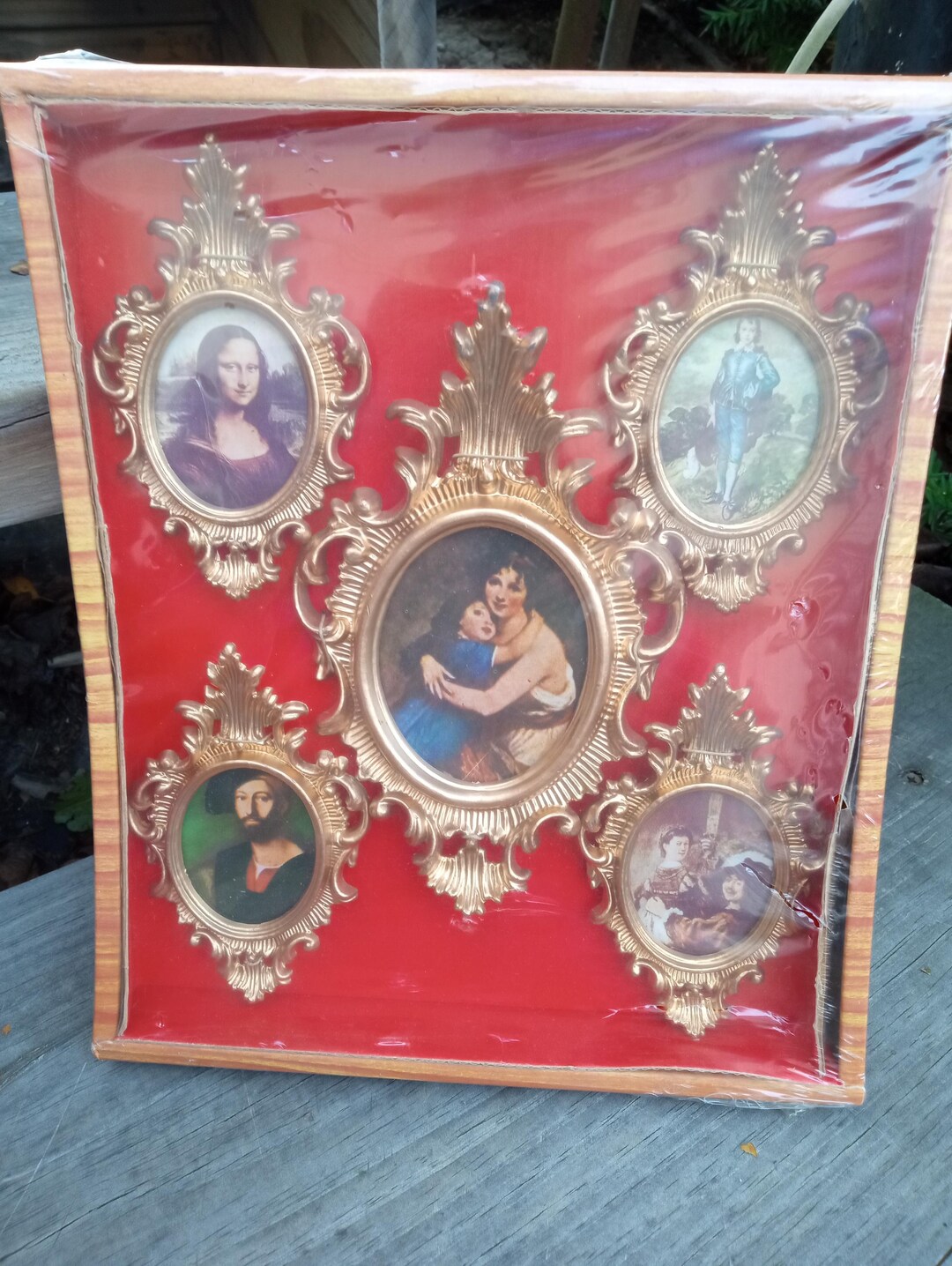 Vintage Ornate New Old Stock Gold Mini Ornate Picture Frames in ...