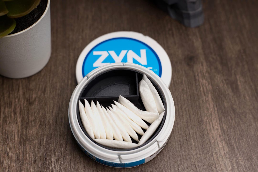 3D Printed PLA Zyn Pouch Organizer: Compact Nicotine Storage - Etsy