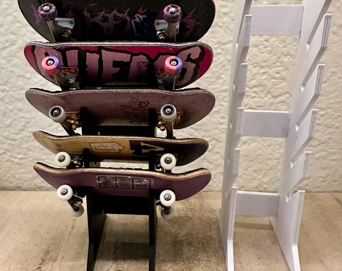 Laser Cut Fingerboard Rack for Tech Deck and Professional Fingerboards ...