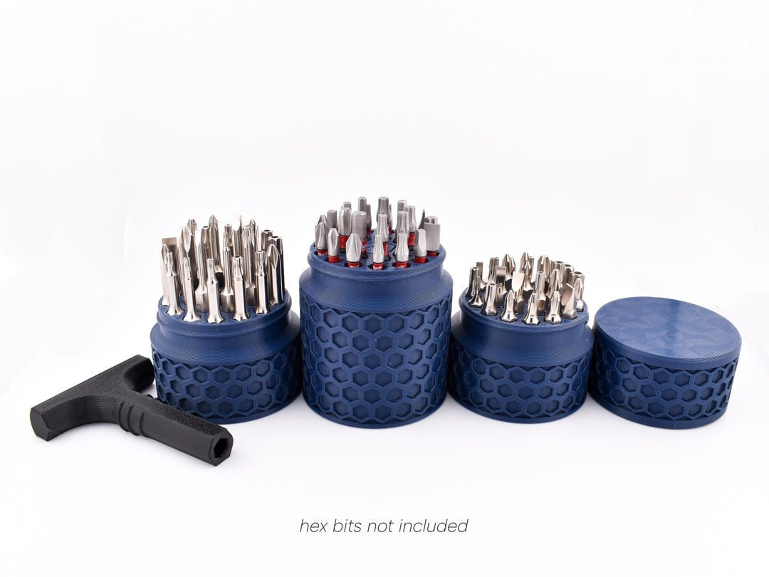 71-bit Hex Organizer | Magnetic Screwdriver - Etsy