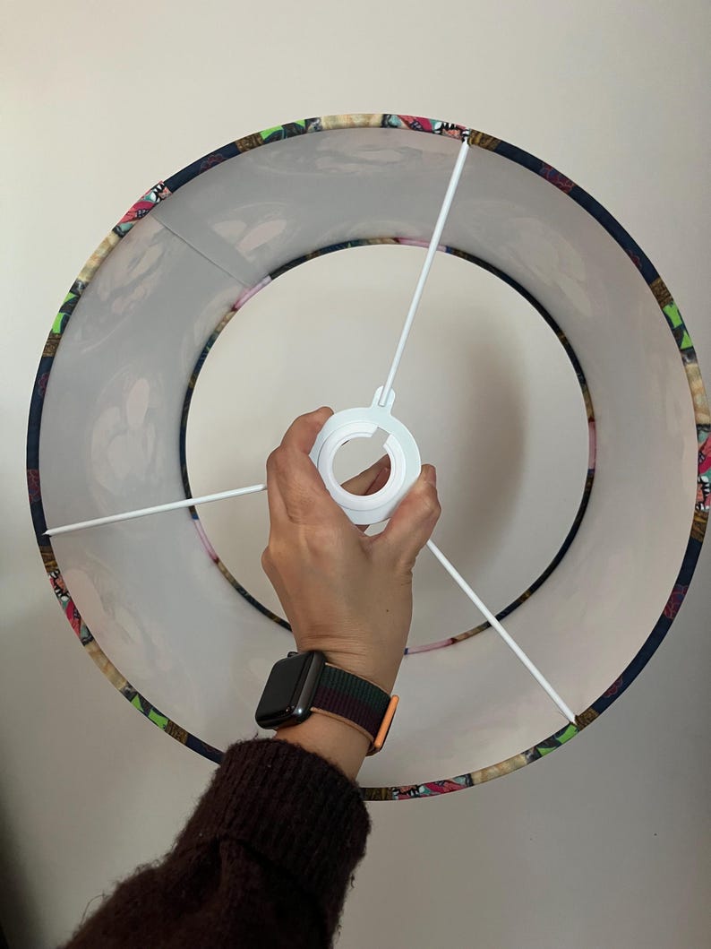 Frida Kahlo Inspired Fabric Lampshade/bold Artistic Statement Lighting - Etsy