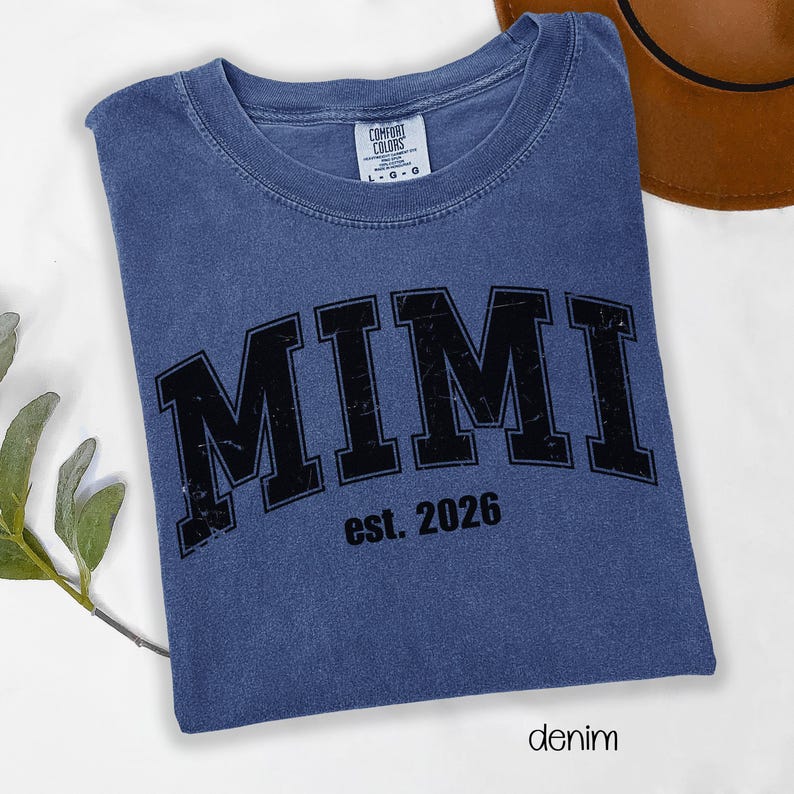 Comfort Colors Mimi Sweatshirt, Custom Grandma Gift, Mother's Day Gift ...