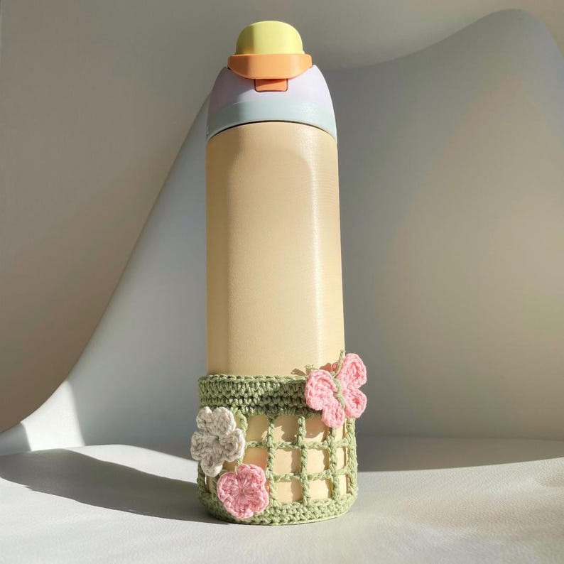 Boot Cover for Owala Accessories for Tumbler Bottle 24 Oz 40 Oz Crochet ...