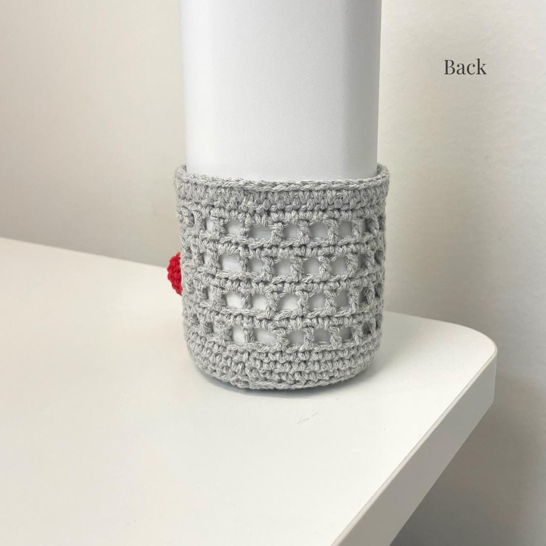 Crochet Cherry Water Bottle Boot: Owala Tumbler Accessory - Etsy