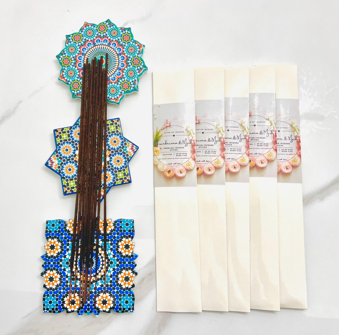 Frankincense & Myrrh Long Burning Incense Sticks - Etsy