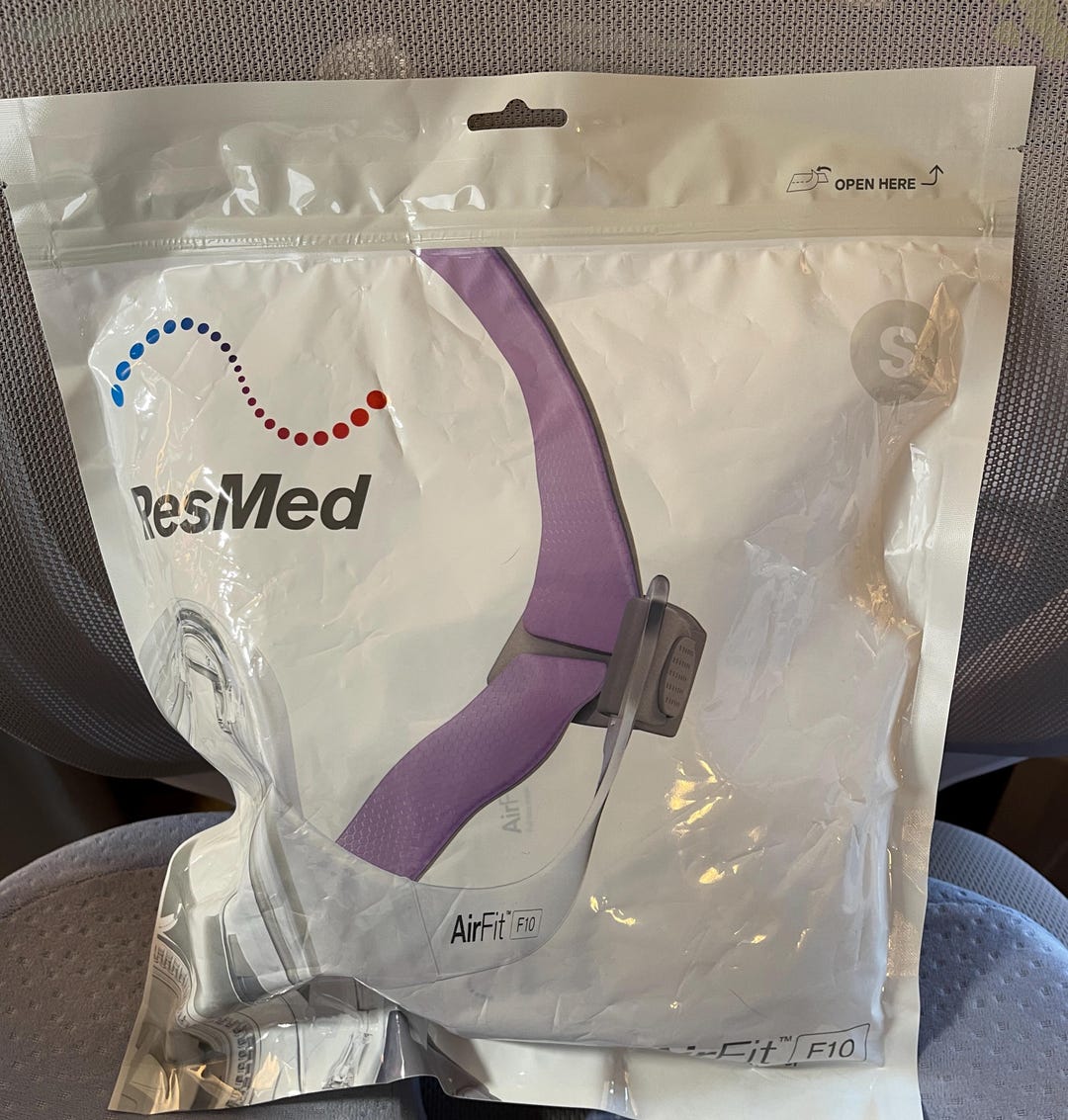 Resmed Airfit F10 Small Size Full Face Mask Frame System - 63140 ...
