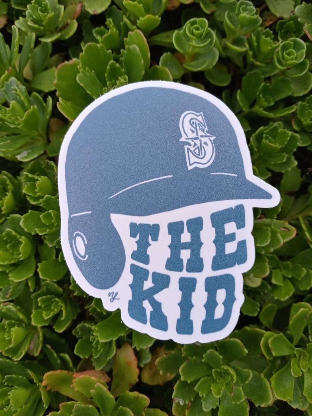 The Kid Seattle Mariners 3" X 3" Sticker - Etsy
