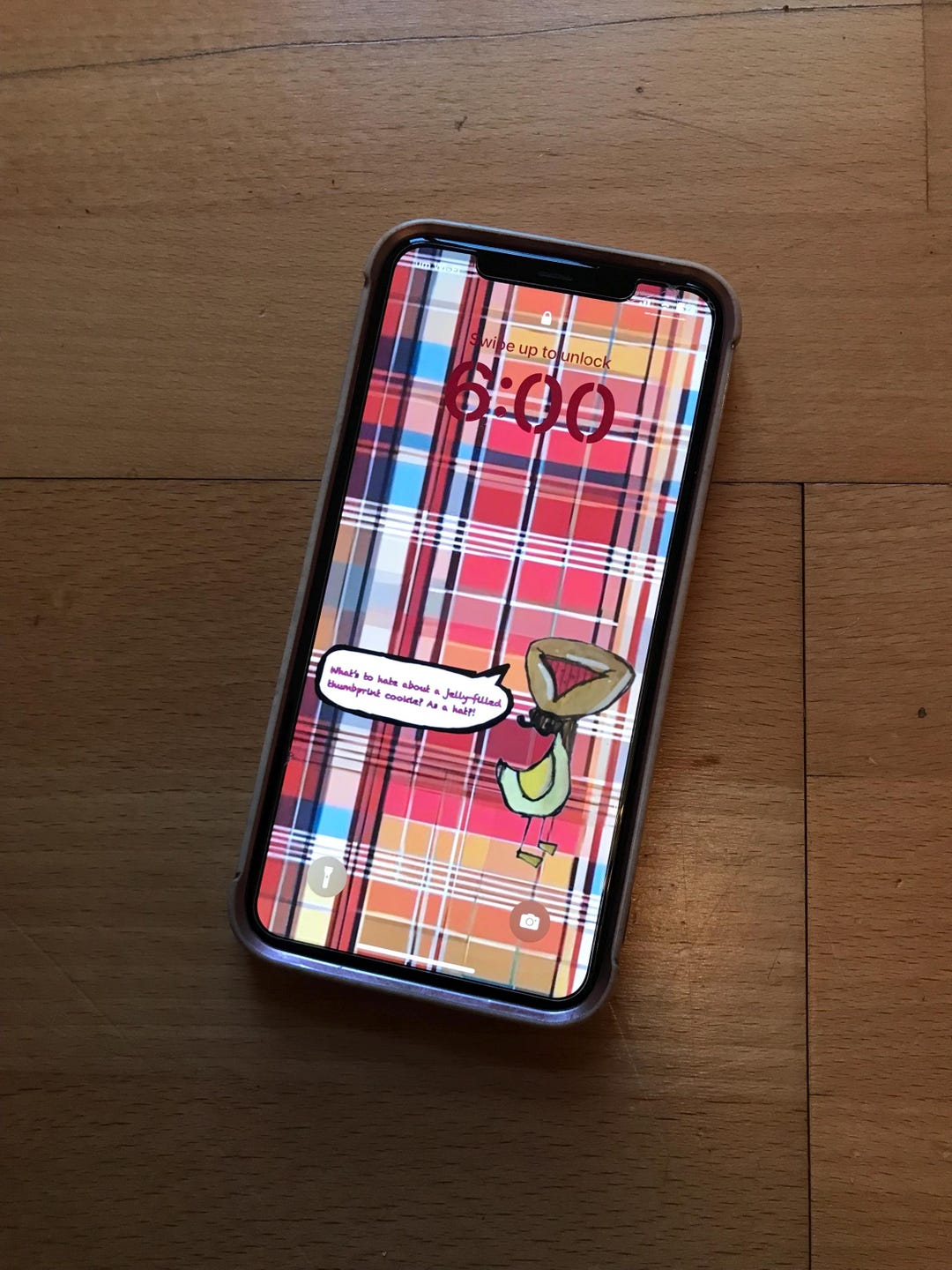 Cute Chad the Duck Phone Wallpaper for Home or Lock Screen Purim ...