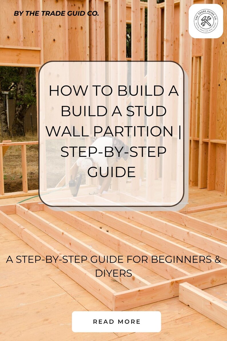 DIY Stud Wall Guide: Step-by-step Carpentry Instructions (PDF Download ...