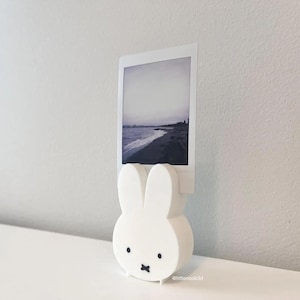 Miffy White Bunny Photo Stand & Polaroid Display Holder | Customize ...