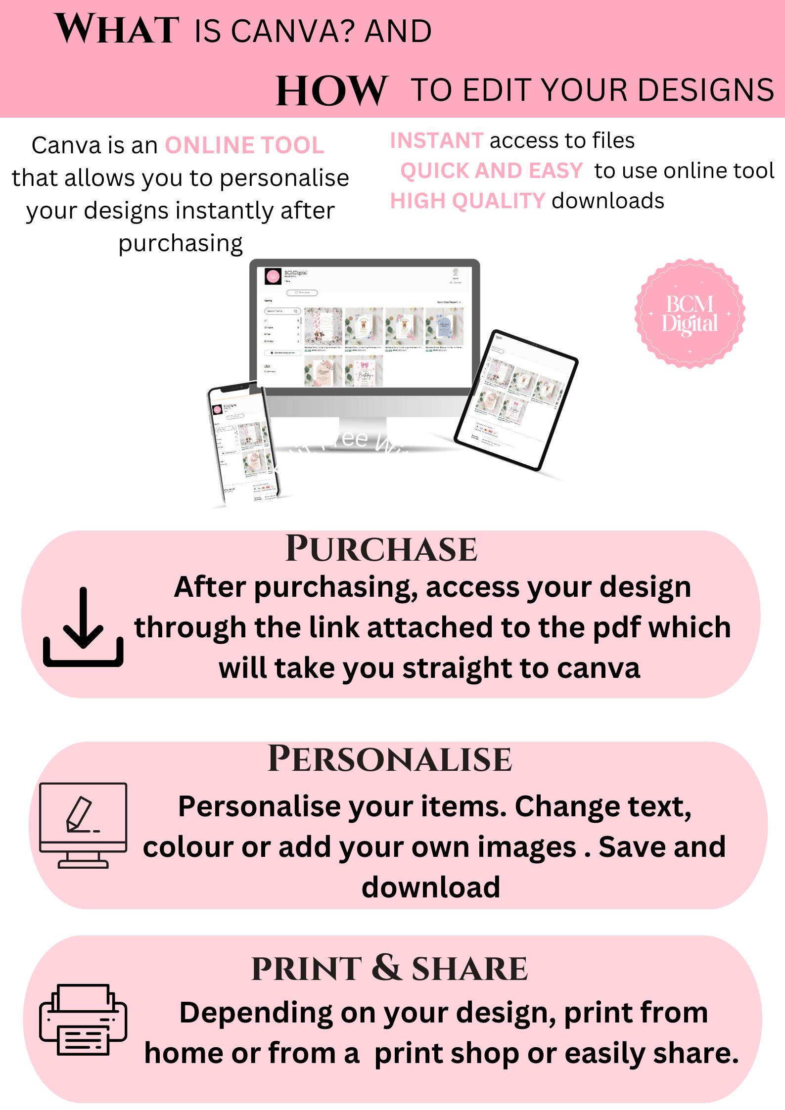 Editable Business Planner Template: Financial & Savings Planner (A4 ...