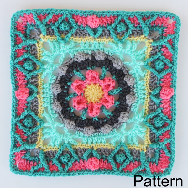 Post Granny Square Pattern - Etsy