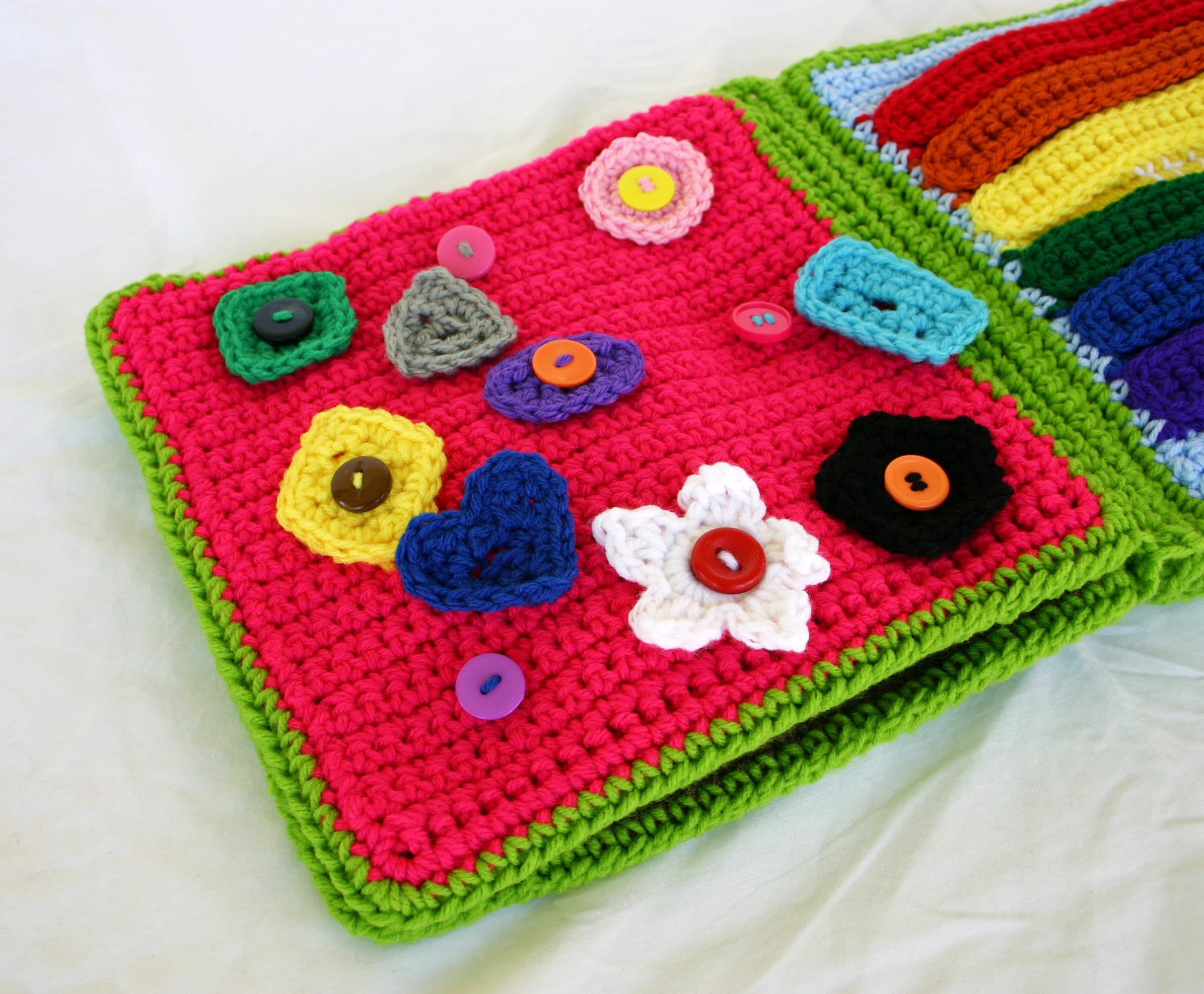 Quiet Book PDF Crochet PATTERN Busy Activity Book Kids Children ...