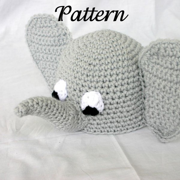 Crochet Elephant Hat - Etsy