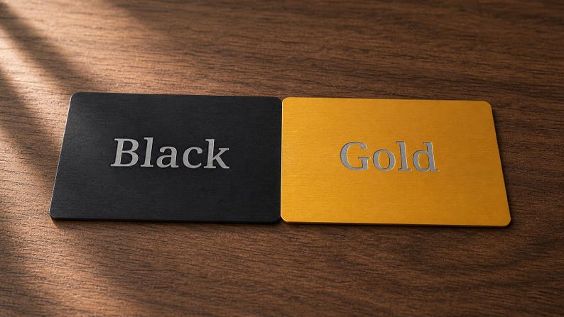 Personalized Metal Wallet Cards | Custom Laser Etched Text & Logo ...