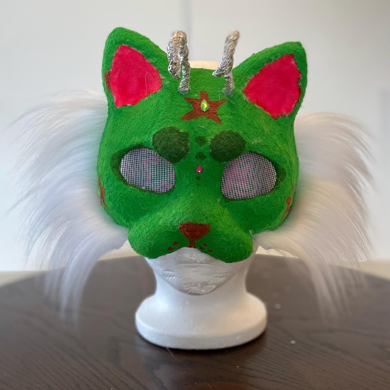 Therian Mask Alien Cat - Etsy