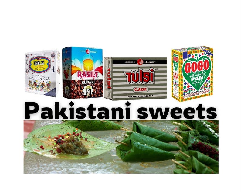 PAKISTANI Sweets | PAKISTANI Supari | Pakistani Mouth Fresheners | PACK ...