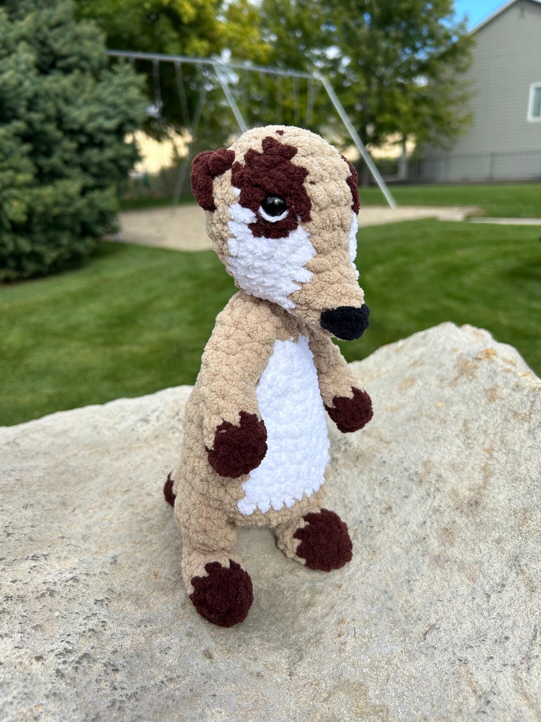 Crochet Meerkat Plushie | African Safari Mongoose | Free Shipping ...
