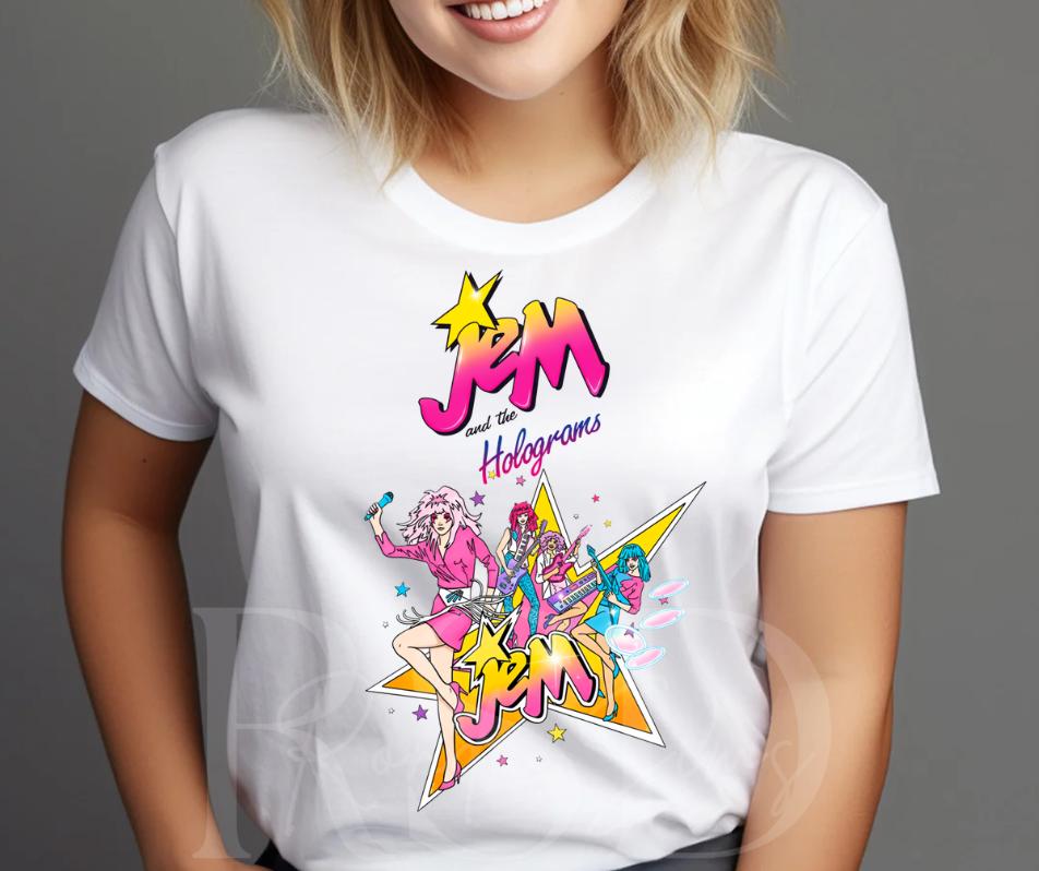 Jem and the Holograms PNG, 17 Images, Personalized Gift, Printable ...