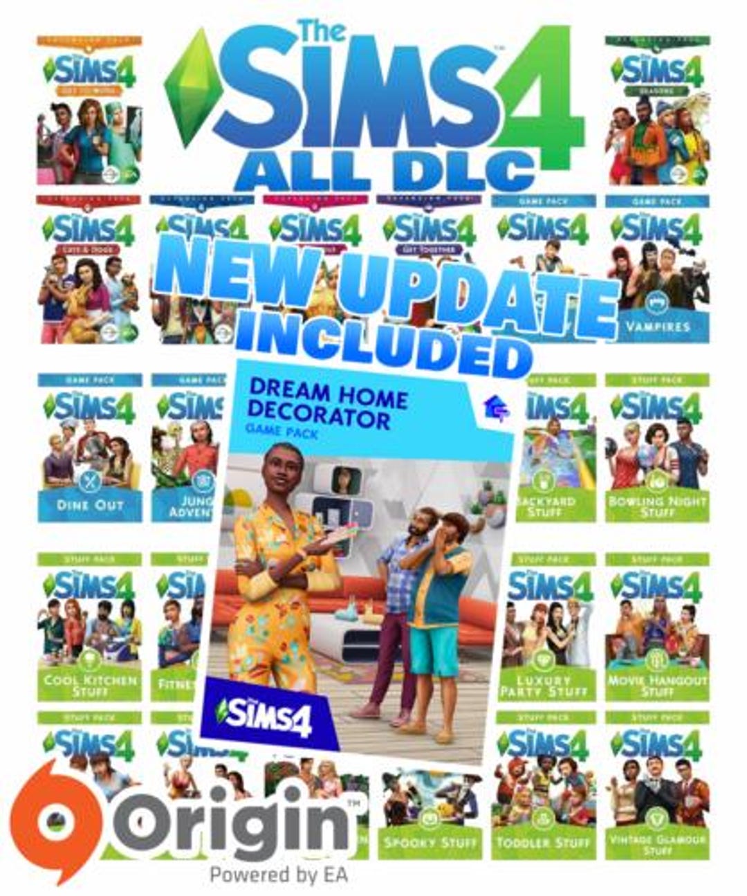 Sims 4 PC + All Expansion Packs (DLC) (for Windows) - Etsy