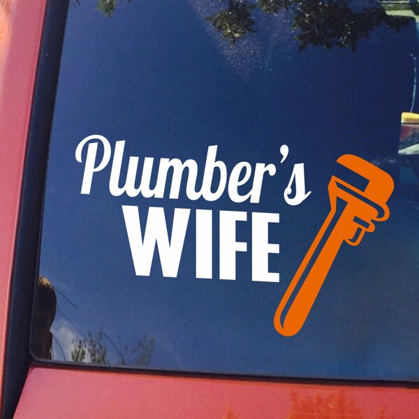 Plumber Decals - Etsy