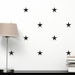 Star Shapes Wall Decals - 3", 4", 5", 6" Star Decals for Nursery and ...