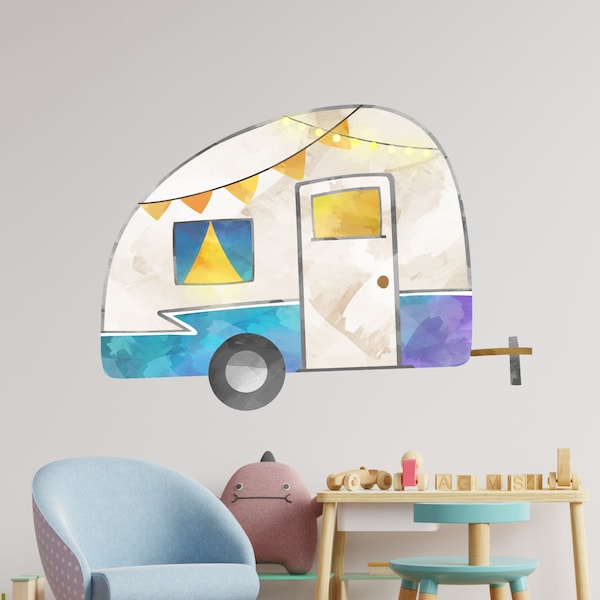 Camper Wall Decal - Etsy