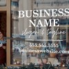 Customizable Boutique Sign Decal / Customizable Window Decal ...